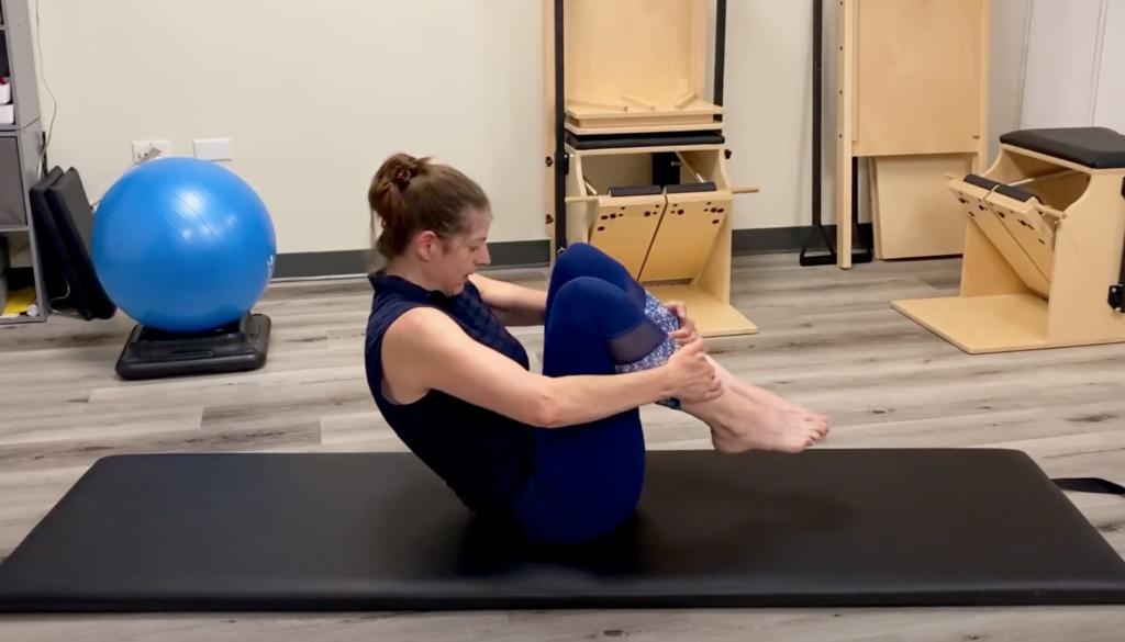 Pilates Roll Like A Ball - Denver Pilates Girl